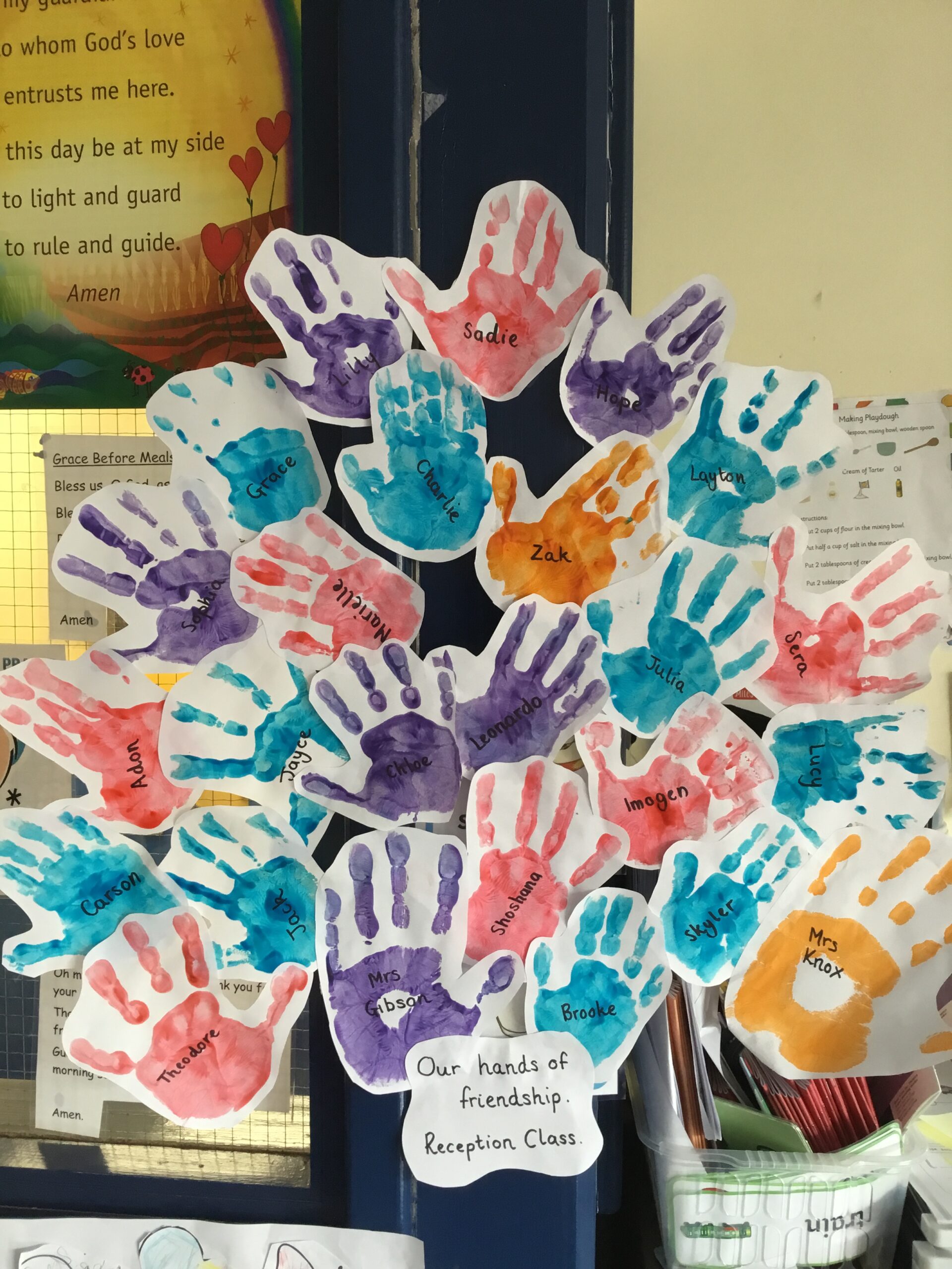 Friendship in Reception – St Oswald's Catholic Primary School, Wrekenton